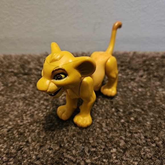 Disney | Toys | Vintage Mattel 994 Disney Lion King Young Simba Action ...